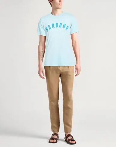Barbour T-shirt Size Cotton, Elastane