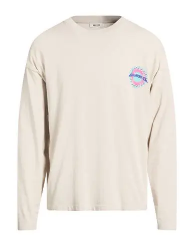 Sandro T-shirt Size Cotton - Beige
