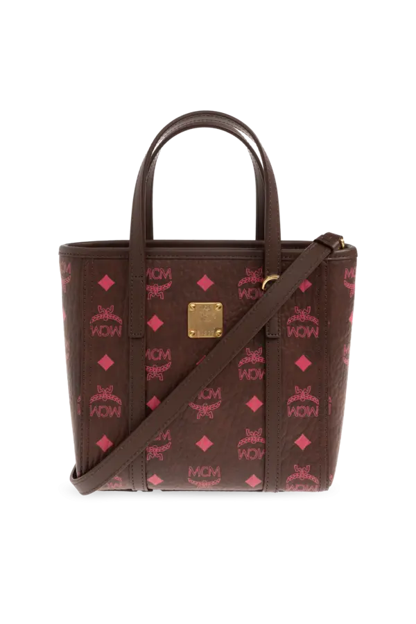 Mcm Toni Mini Tote Bag - Brown