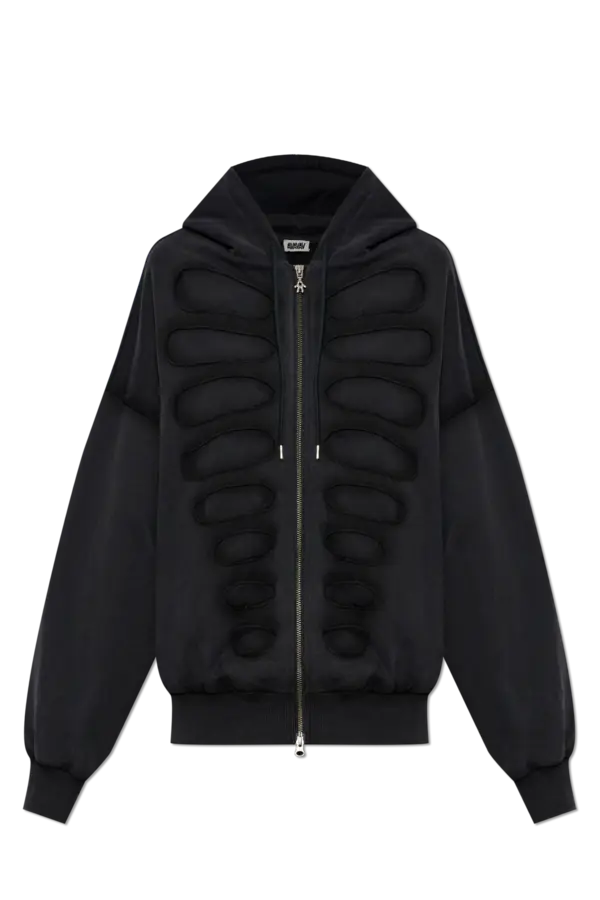 AVAVAV Full-zip Hoodie With Textured Stitching Detail