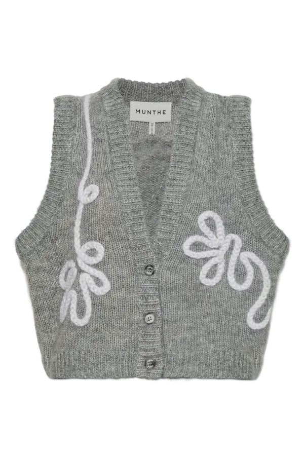 Munthe Nowland" Vest - Grey