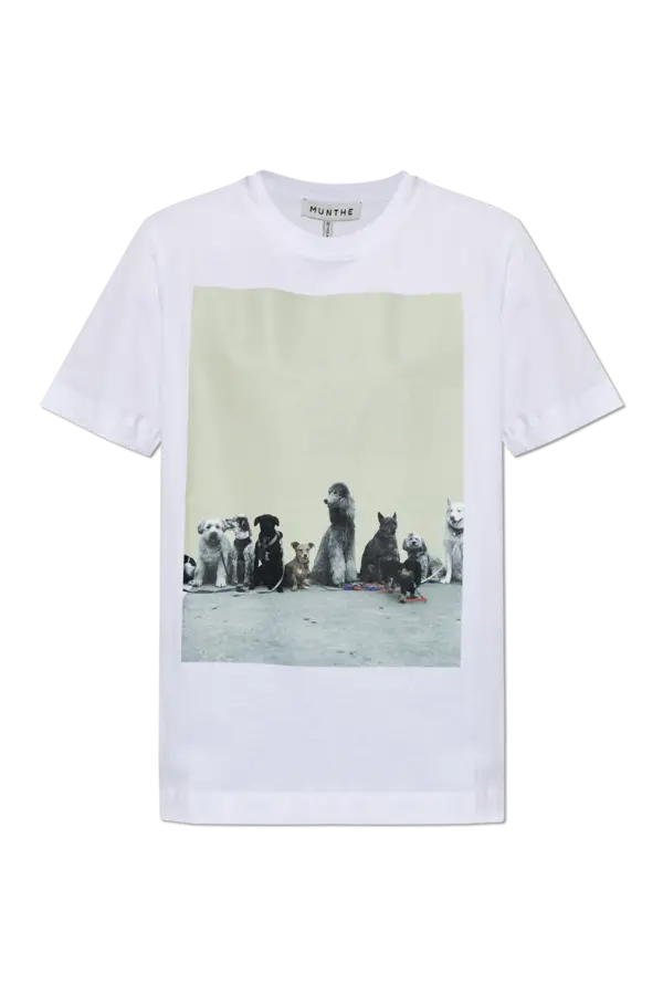 Munthe T-shirt "nyla - White