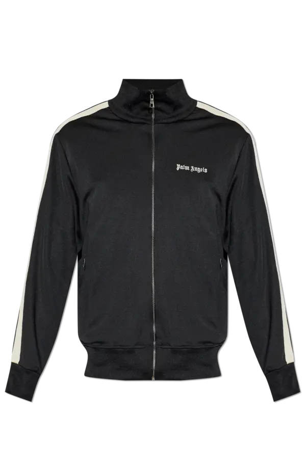 Palm Angels Sweatshirt With Logo - Black