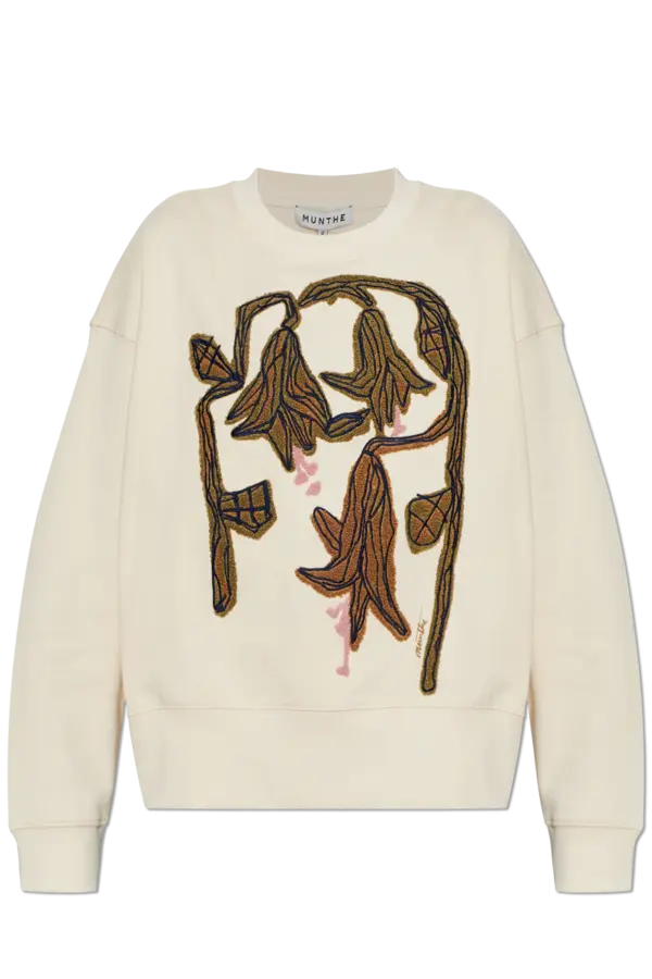 Munthe Sweatshirt "nakoa - Cream
