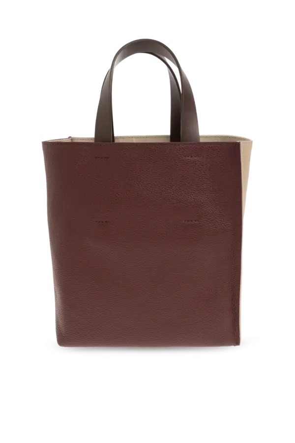 Marni Museo Mini Top Handle Bag - Beige