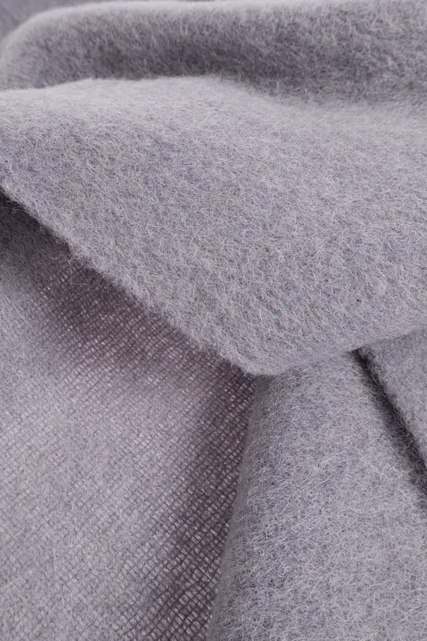 Marni Scarf With Fringes - Grey