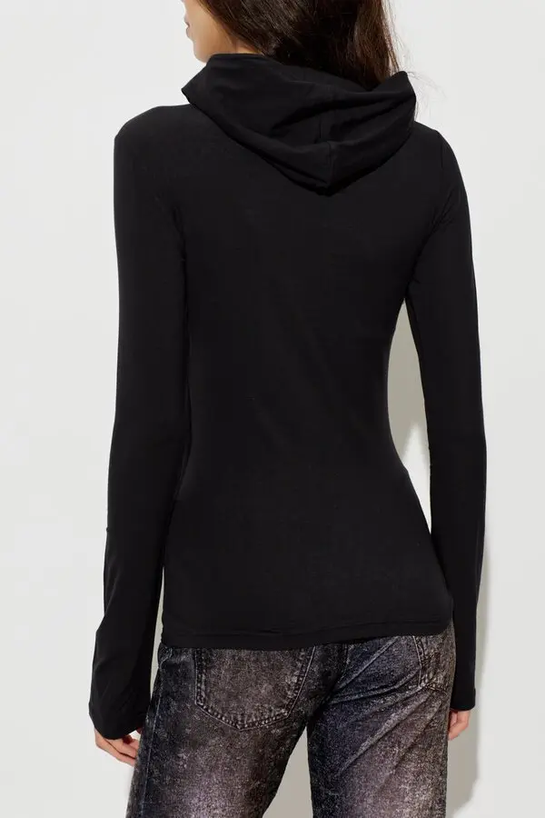 AVAVAV Hooded Top With X-ray Rib Graphic