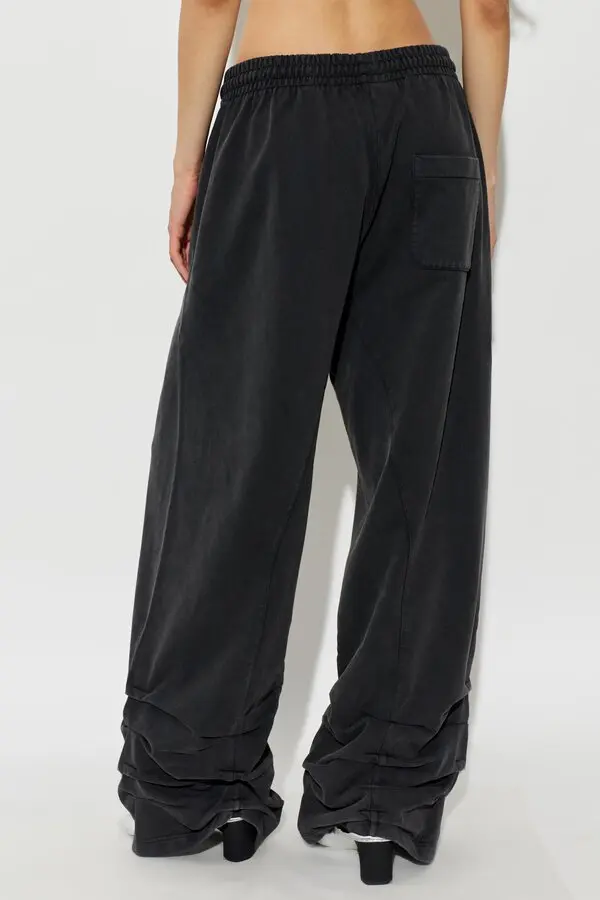 AVAVAV Wide-leg Gathered Sweatpants
