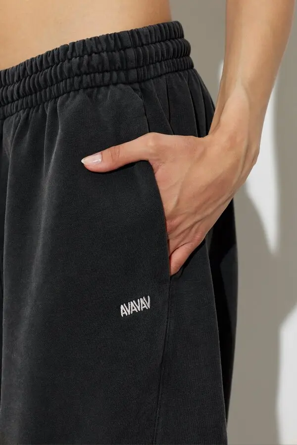 AVAVAV Wide-leg Gathered Sweatpants