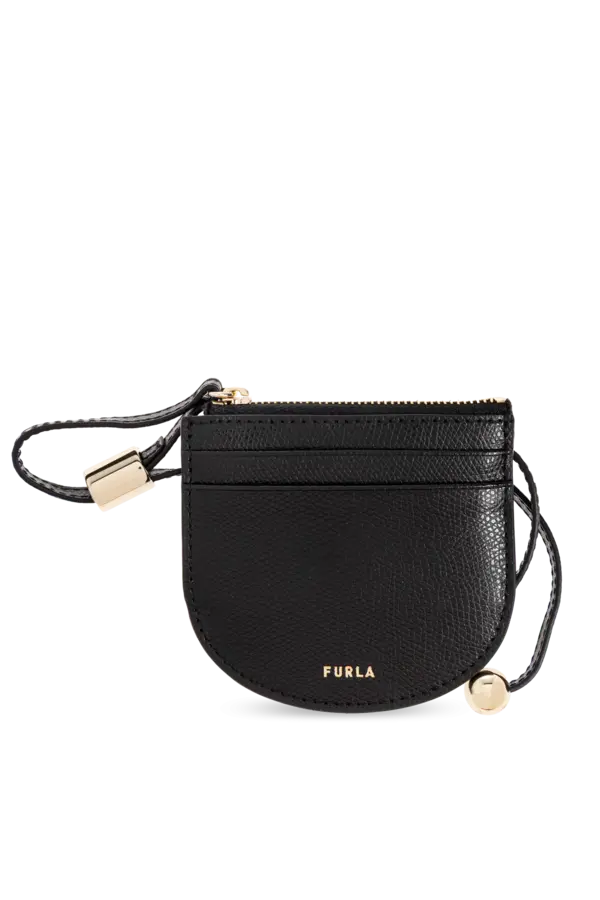 Furla Card Case "laura Small - Black