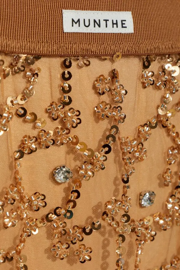 Munthe Ninia" Embellished Midi Skirt