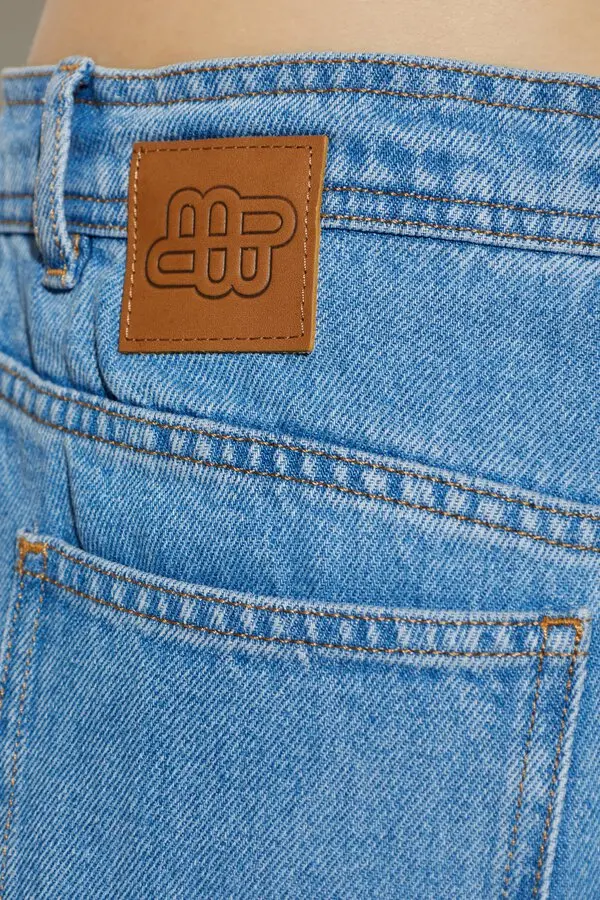 Munthe Obey Wide Leg Jeans