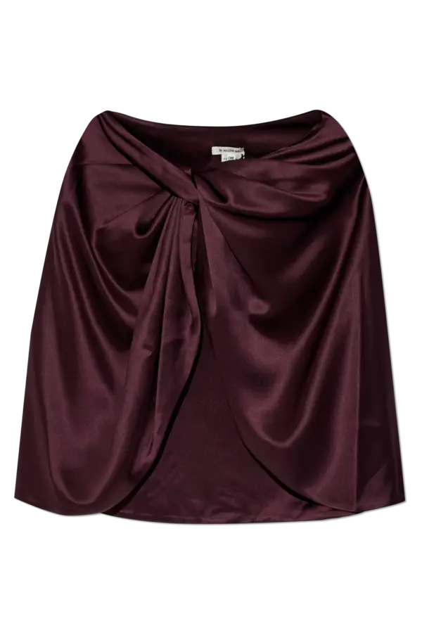 BY MALENE BIRGER Pinlos" Cape - Burgundy