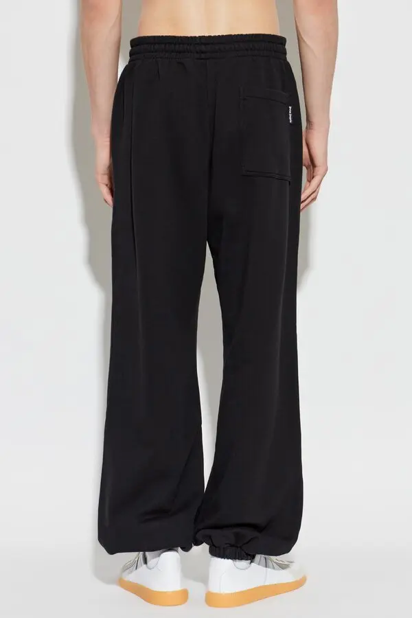 Palm Angels Sweatpants With Logo