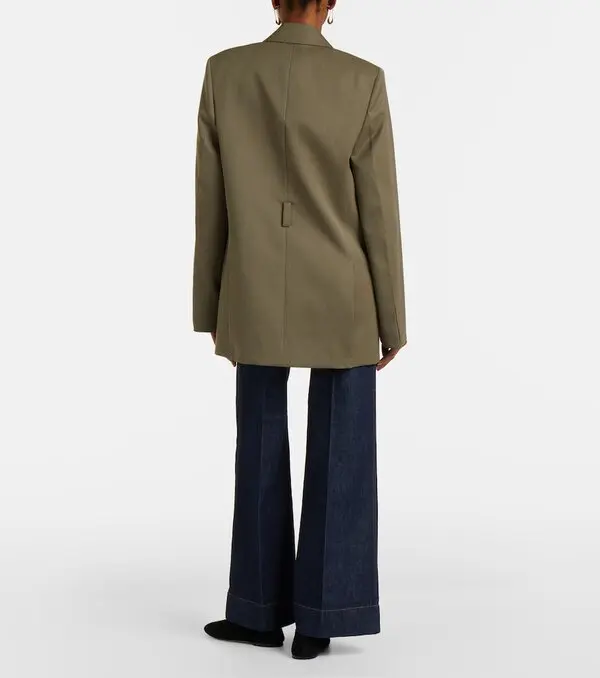 Victoria Beckham Alina Wide-leg Jeans - Blue