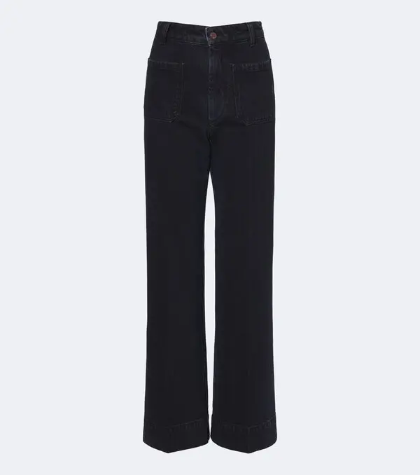 Victoria Beckham Alina Wide-leg Jeans - Blue