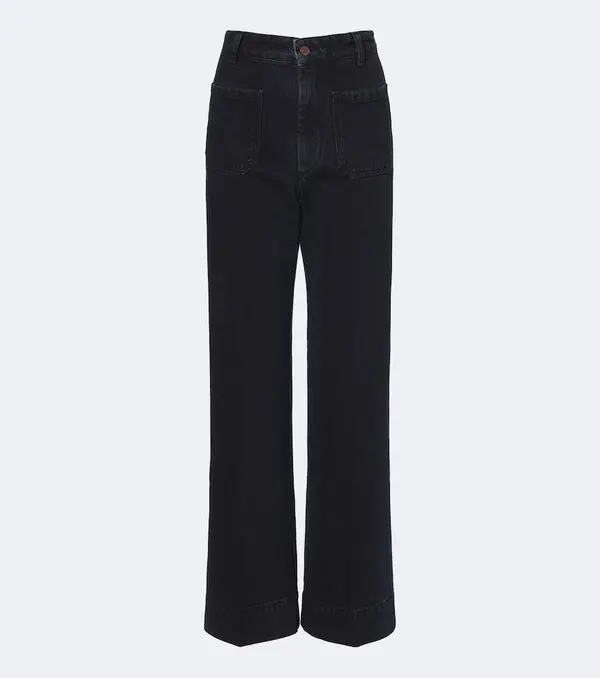 Victoria Beckham Alina Wide-leg Jeans - Blue