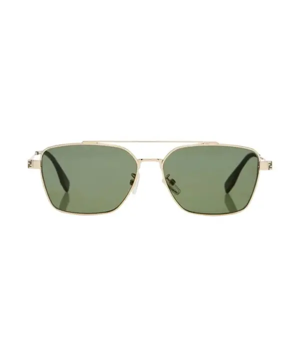 Fendi Sky Rectangular Sunglasses - Green