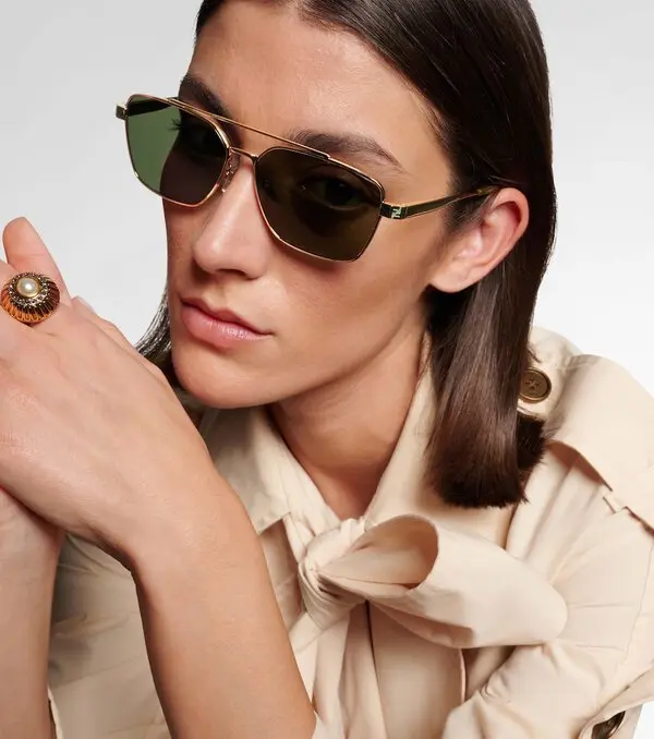 Fendi Sky Rectangular Sunglasses