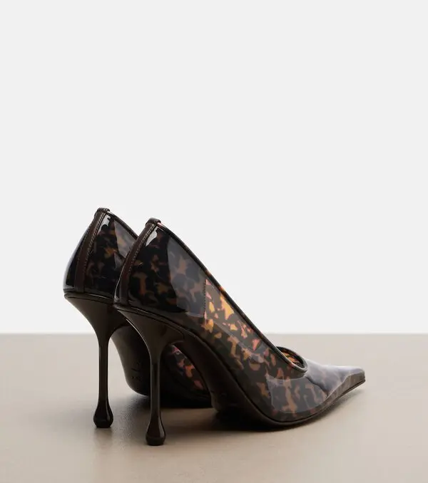 JIMMY CHOO Ixia Animal-print Tpu Pumps
