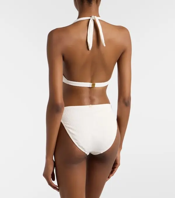 VIX PAULA HERMANNY X Rosie Huntington-whiteley Lindsay Bikini Bottoms - White