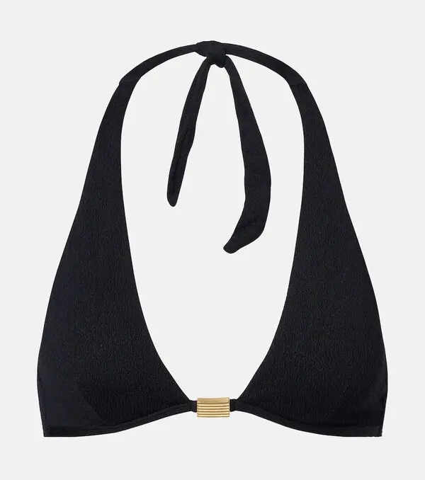 VIX PAULA HERMANNY X Rosie Huntington-whiteley Tammy Bikini Top - Black