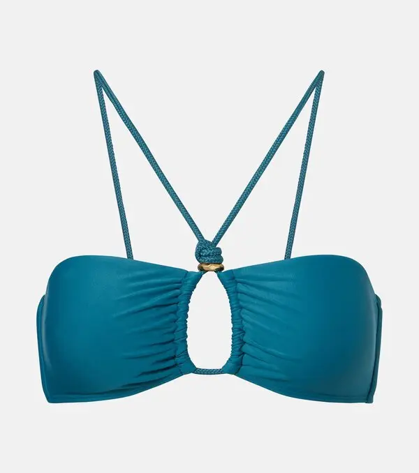 VIX PAULA HERMANNY Gal Bikini Top - Blue