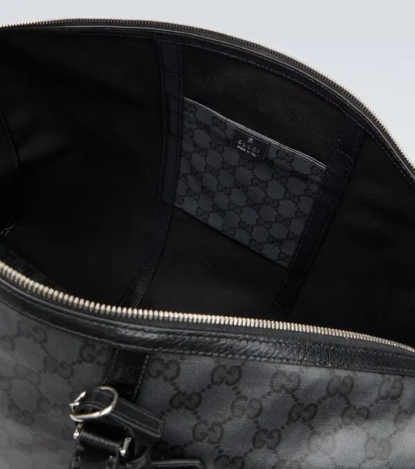 Gucci Monogram Canvas Duffel Bag