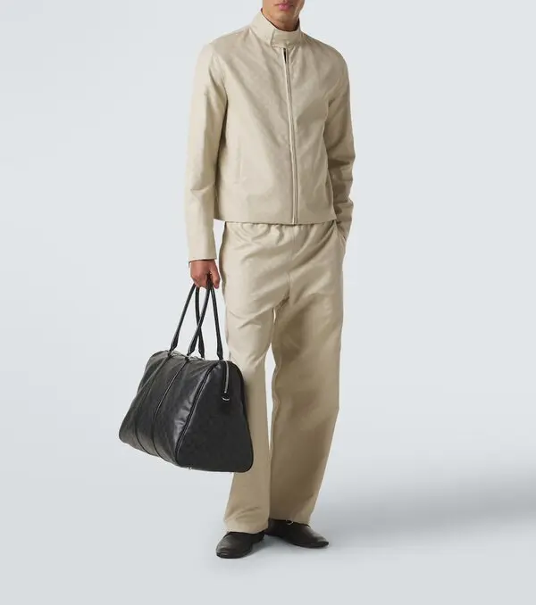 Gucci Monogram Canvas Duffel Bag