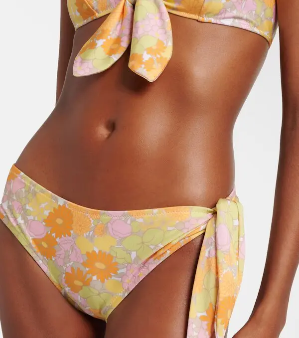 Chloé Floral Bikini Bottoms - Multicoloured