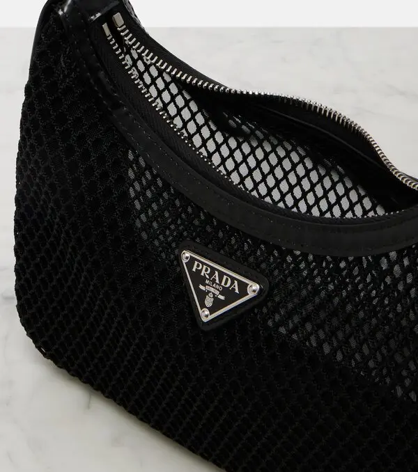 Prada Re-edition 2005 Mini Mesh Shoulder Bag