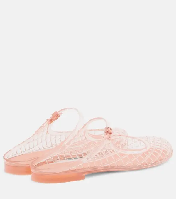 Tory Burch Mellow Mary Jane Mules - Transparent