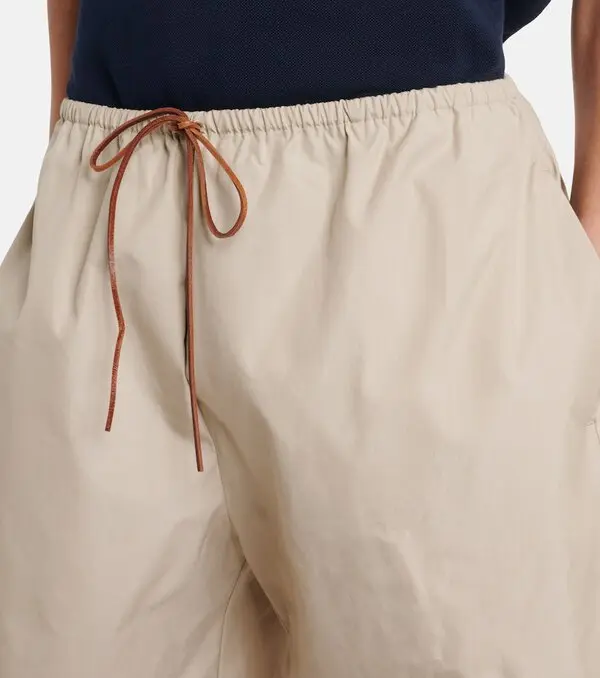 Miu Miu Cotton-blend Bermuda Shorts