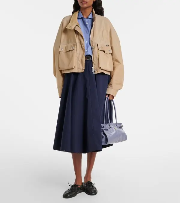 Prada Bonnie Medium Leather Shoulder Bag