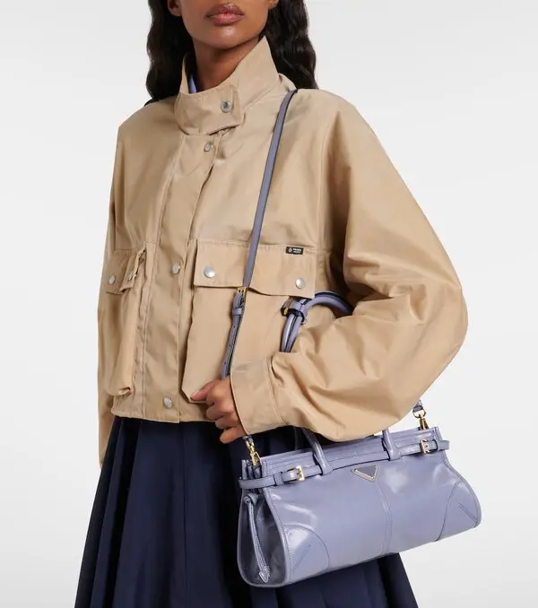 Prada Bonnie Medium Leather Shoulder Bag