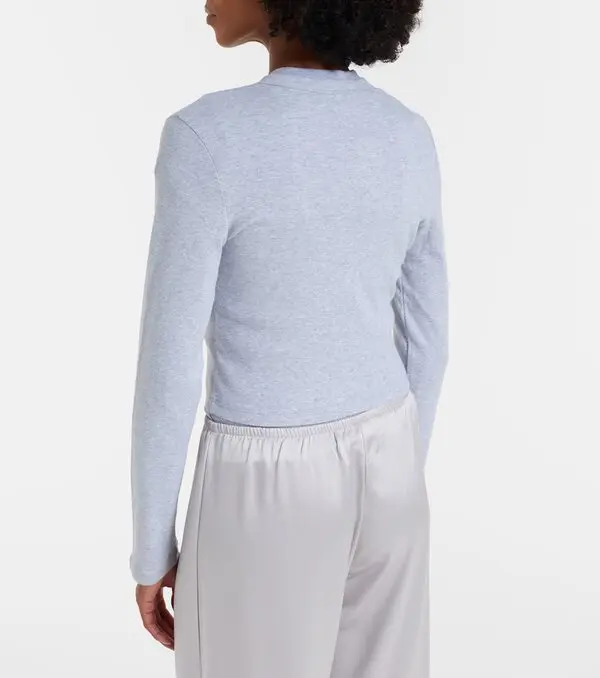 LESET Nando Cotton Jersey Cardigan