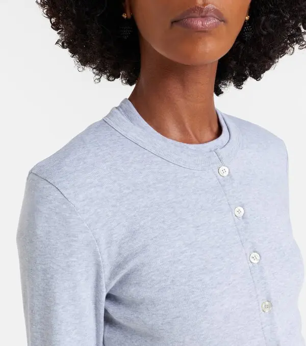 LESET Nando Cotton Jersey Cardigan