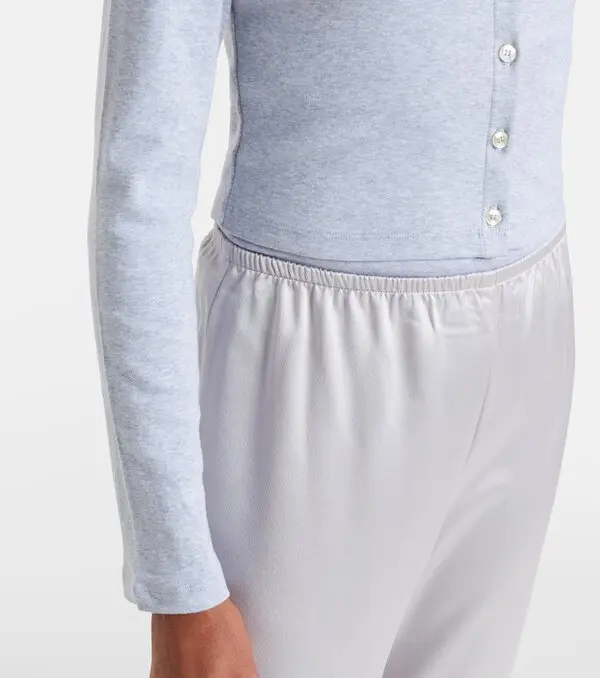 LESET Nando Cotton Jersey Cardigan