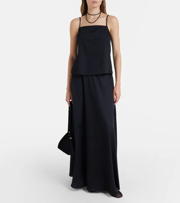 LESET Yoko Cotton Top - Black