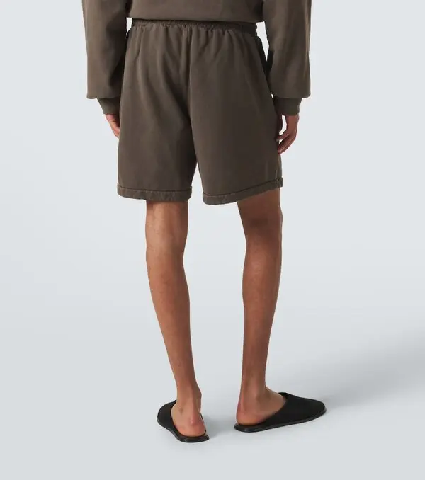 Fear Of God Cotton Jersey Relaxed Fit Drawstring Shorts - Brown