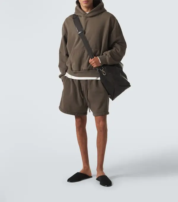 Fear Of God Cotton Jersey Relaxed Fit Drawstring Shorts
