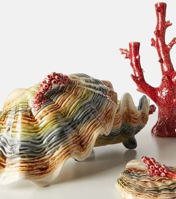 BORDALLO PINHEIRO Oyster Earthenware Tureen