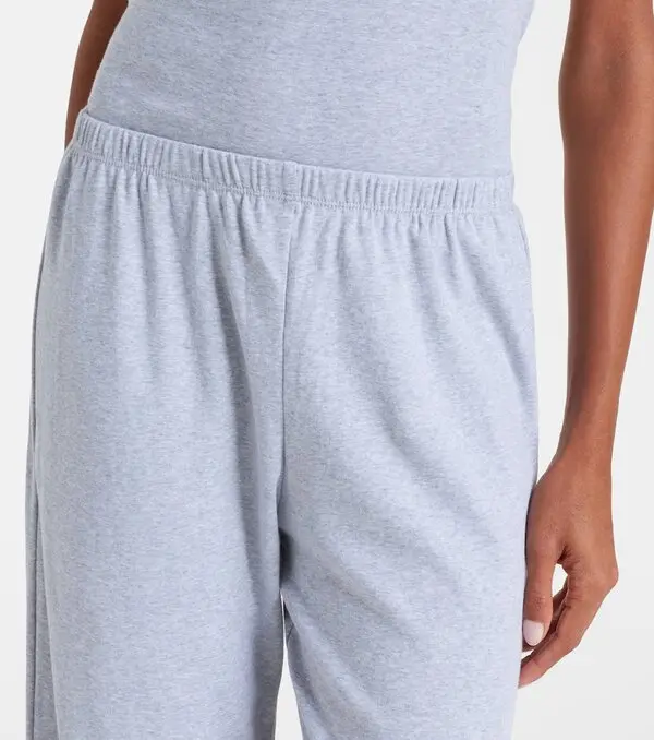 LESET Nando Cotton Jersey Sweatpants - Grey