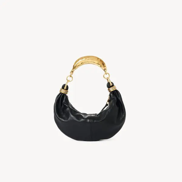 Chloé Bracelet Hobo Bag - Black