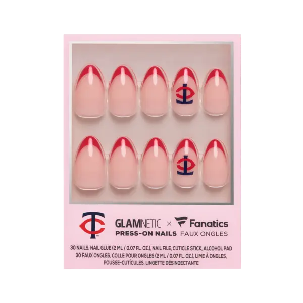GLAMNETIC X FANATICS NAIL Minnesota Twins Press-on Nails - One-color