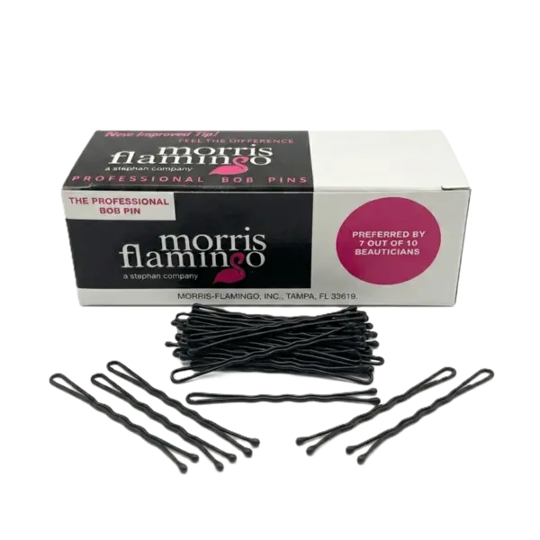 MORRIS FLAMINGO Professional Bob Pins - Black
