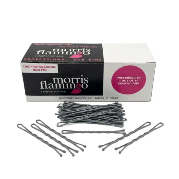 MORRIS FLAMINGO Professional Bob Pins - Silver