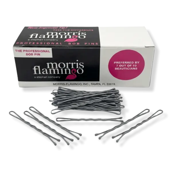 MORRIS FLAMINGO Professional Bob Pins - Silver