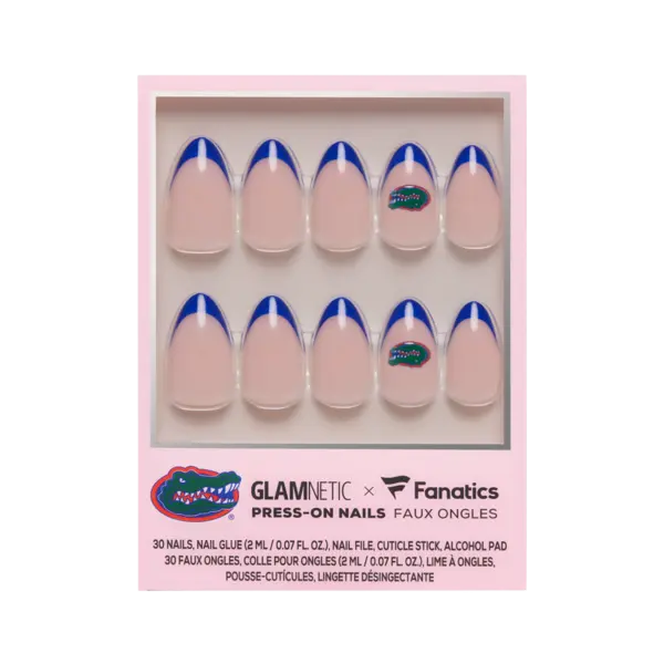 GLAMNETIC X FANATICS NAIL Florida Gators Press-on Nails - One-color