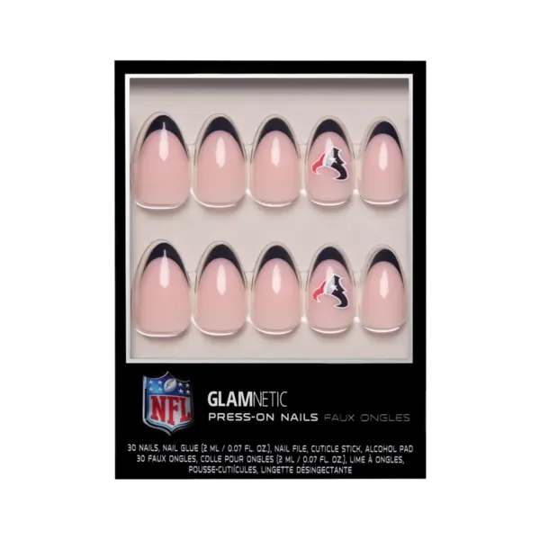GLAMNETIC X FANATICS NAIL Houston Texans Press-on Nails - One-color